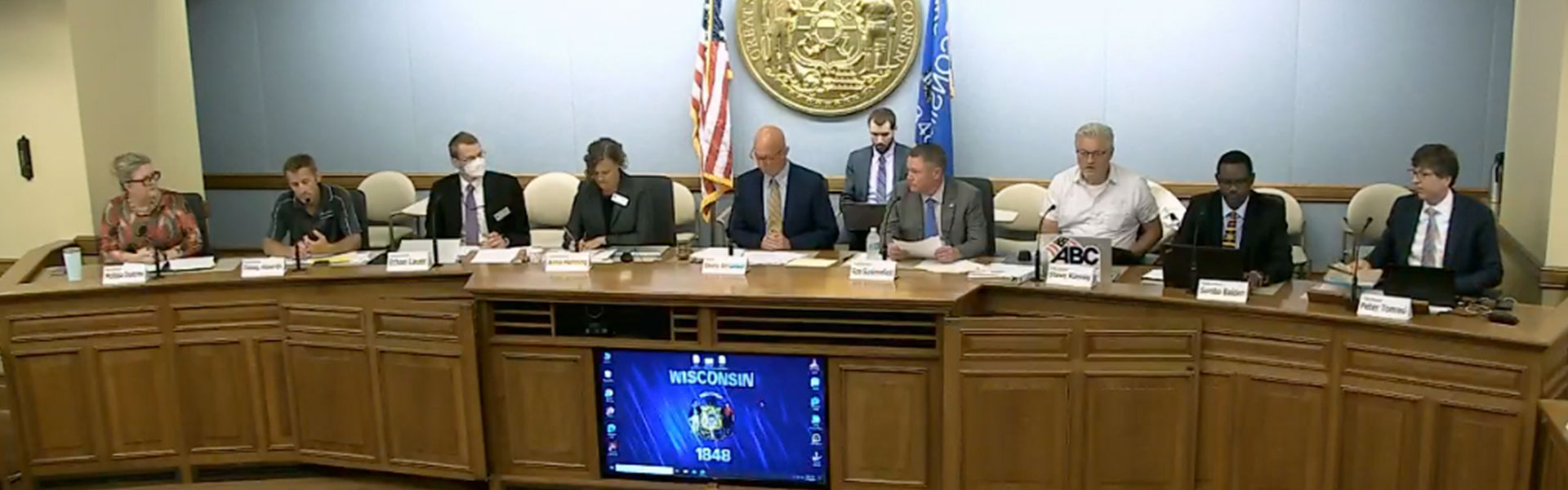 ABC of Wisconsin representatives discuss State Commercial Building ...