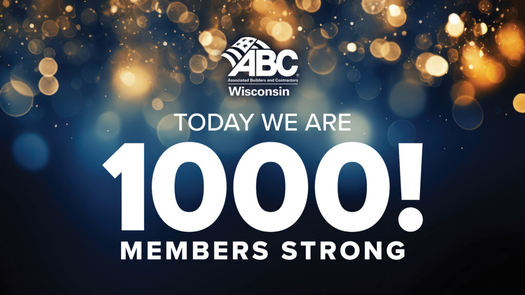1,000 Members Strong: ABC of Wisconsin Celebrates the Growth of Merit ...