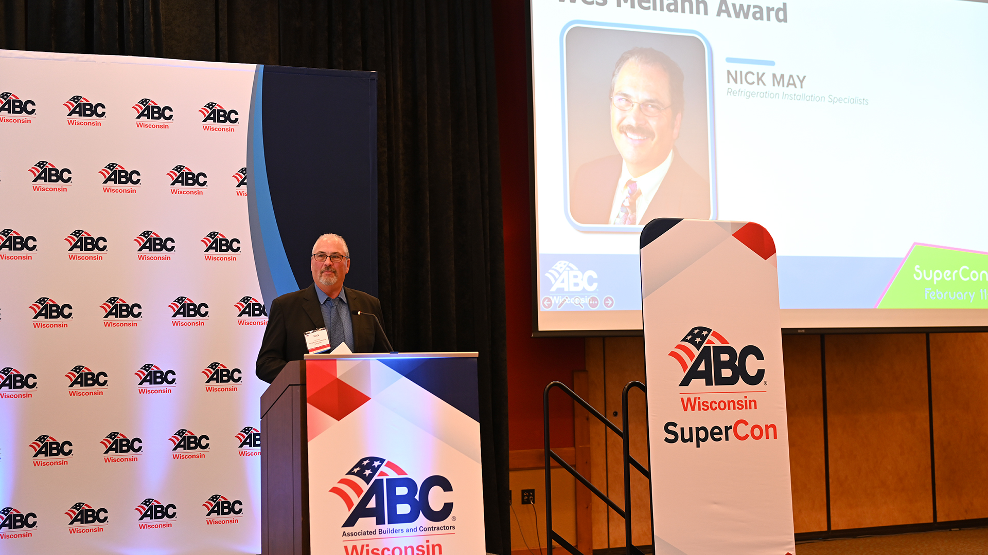 Nick May Honored with the Prestigious Wes Meilahn Award - Associated ...